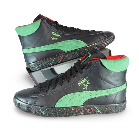 Puma | Shoes | Puma Clyde X Elf Mid Chistmas Elf Costume Mens 8 Womens ...